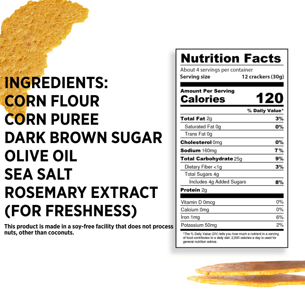 Craize Sweet Corn Toasted Snack Crackers – The Gluten Free Shoppe