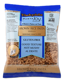 Tinkyada Brown Rice Shell Pasta – The Gluten Free Shoppe
