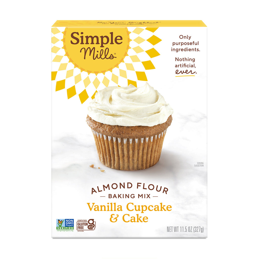 Simple Mills "GRAIN FREE" Vanilla Cupcake & Cake Mix – The Gluten Free ...