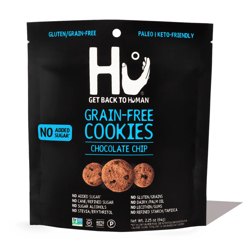 Hu Gluten free "GRAIN FREE" Cookies - Chocolate Chip – The Gluten Free ...