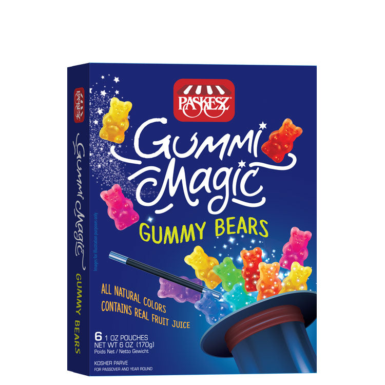 Paskesz Gummi Magic Gummy Bears – The Gluten Free Shoppe