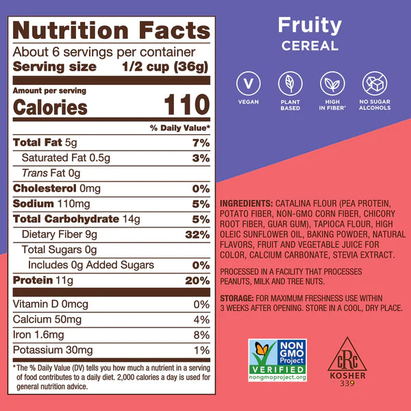 Catalina Crunch Keto Fruity Cereal – The Gluten Free Shoppe