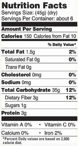 Lundberg Brown Rice Couscous - Original – The Gluten Free Shoppe