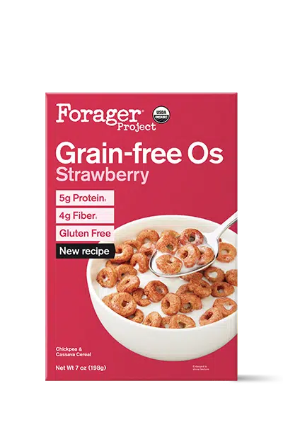 Forager Grain Free Os - Strawberry – The Gluten Free Shoppe