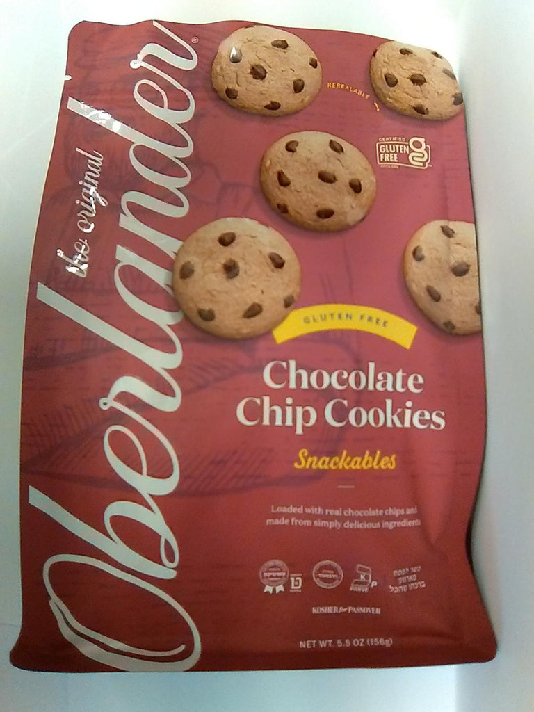 Oberlander Snackables Chocolate Chip Cookies – The Gluten Free Shoppe